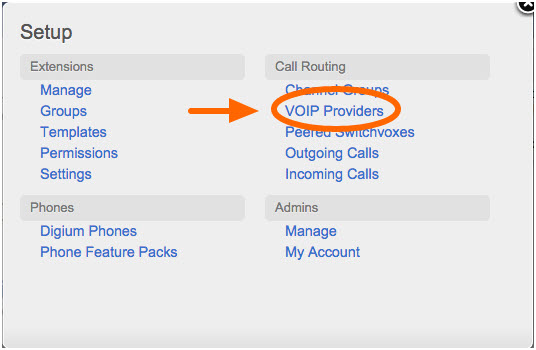 What is the recommended Switchvox configuration to connect to DCS SIP Trunking