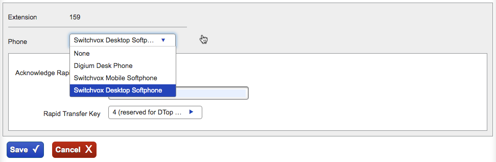 Using the Switchvox Desktop Softphone in Cloud