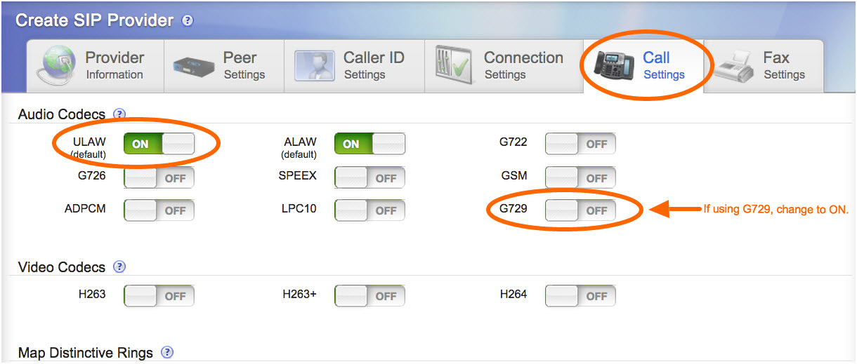 What is the recommended Switchvox configuration to connect to DCS SIP ...